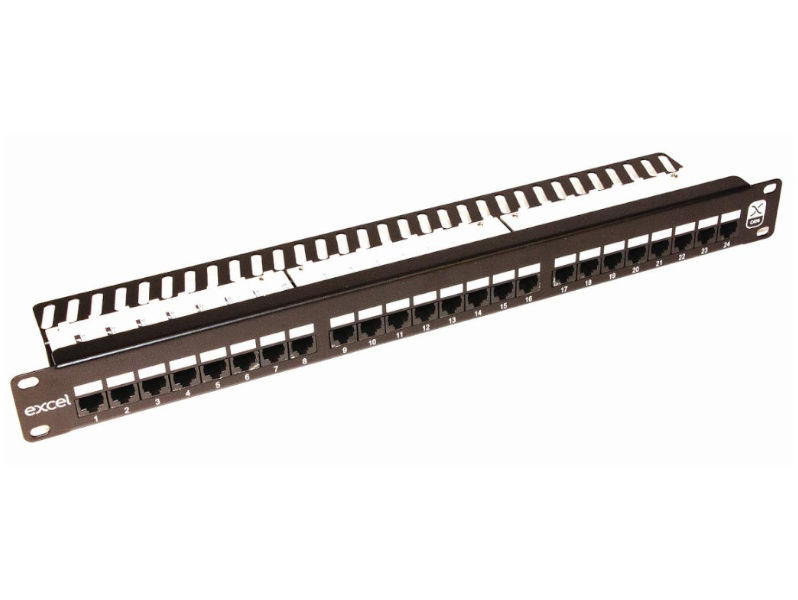 EXCEL 24 Port CAT6 (UTP) Patch Panel from Alltrade