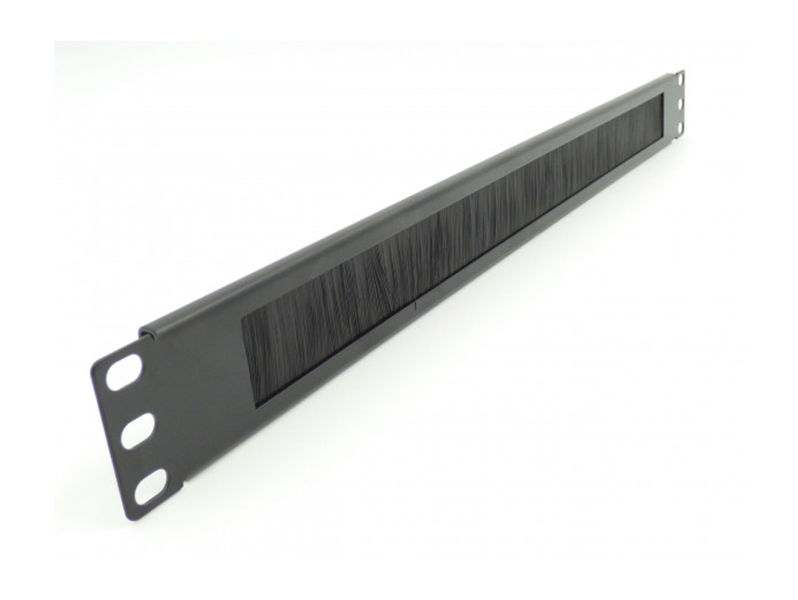 ALL-RACK 1U Brush Strip Panel from Alltrade