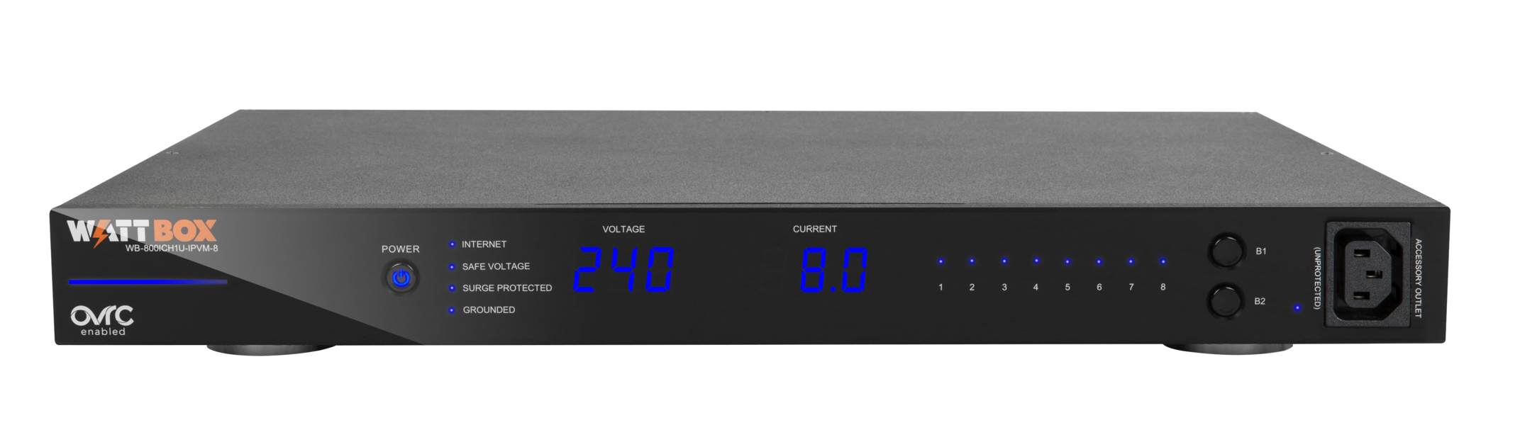 WATTBOX® 1U Faceplate IP Power Conditioner from Alltrade