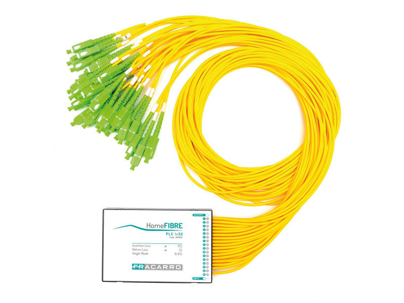 FRACARRO 32 Way Fibre Splitter + Leads from Alltrade