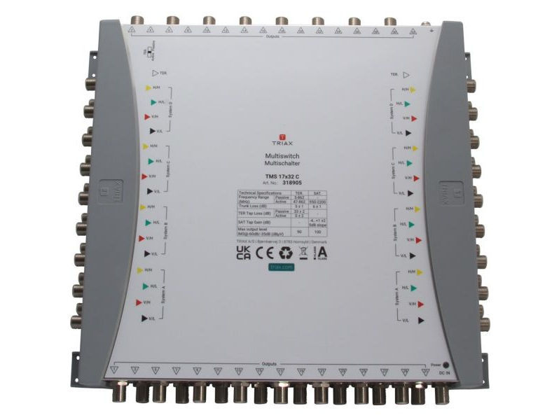 TRIAX TMS 17 x 32 C CASCADE Multiswitch from Alltrade