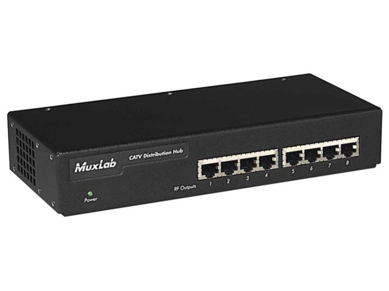 MUXLAB 8 Port CATV Distribution Hub from Alltrade