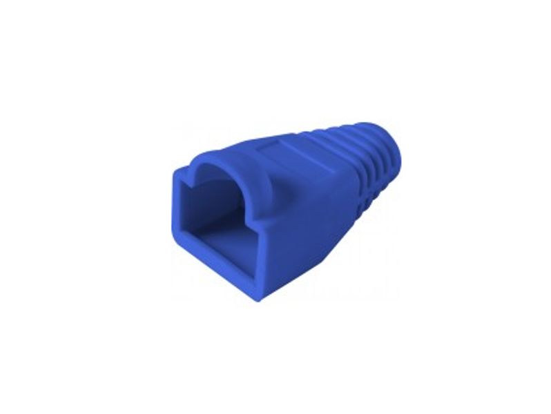 (10) RJ45 Rubber Boot BLUE (Bag of Ten) from Alltrade