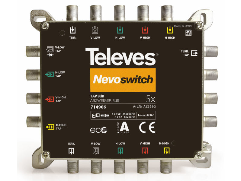TELEVES Nevoswitch 8dB Tap from Alltrade