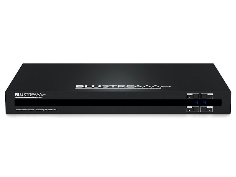 BLUSTREAM Contractor HDBaseT™ 4x4 Matrix from Alltrade