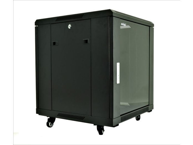 ALL-RACK Floor Standing Cabinet 18U Black from Alltrade