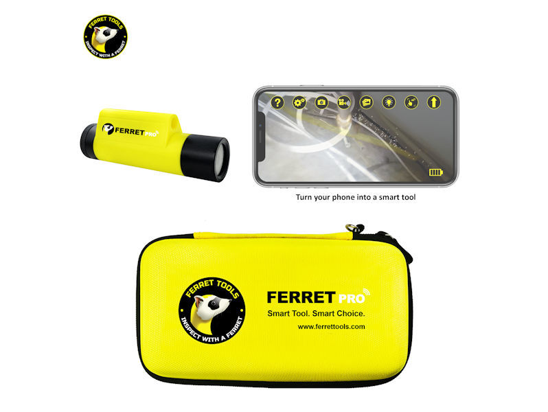FERRET PRO Wireless Inspection Camera Kit from Alltrade