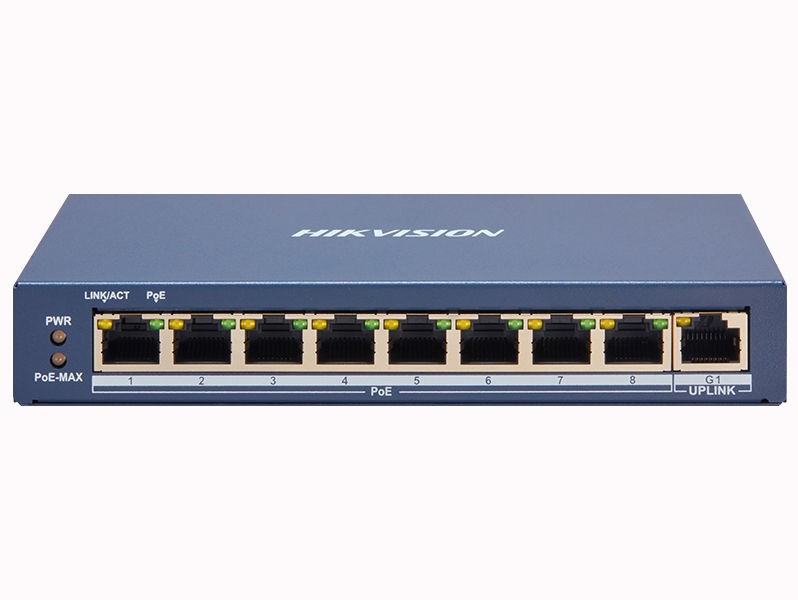HIKVISION 8 Port PoE Smart Managed Switch from Alltrade