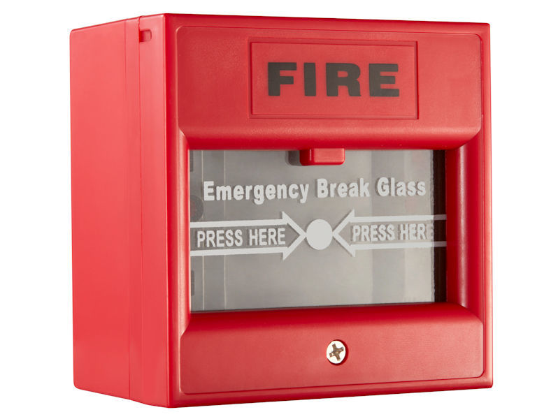 HIKVISION Emergency Break Glass (Red) from Alltrade