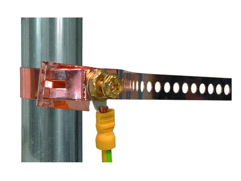 (10) BLAKE 12" 25-60mm Earthing Strap from Alltrade