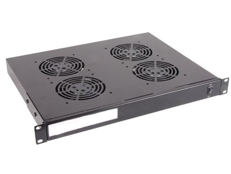 ALL-RACK 1U Rack Mount FAN Tray (4 Way) from Alltrade