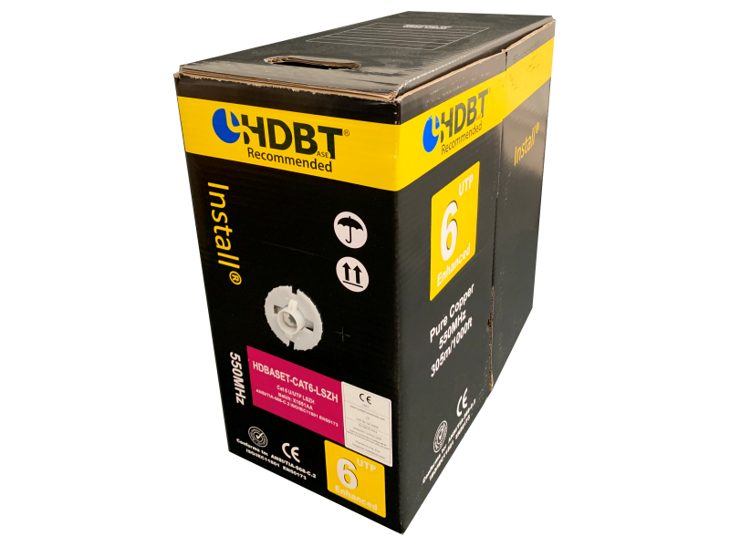 305m INSTALL® CAT6 LSZH White (Box) from Alltrade