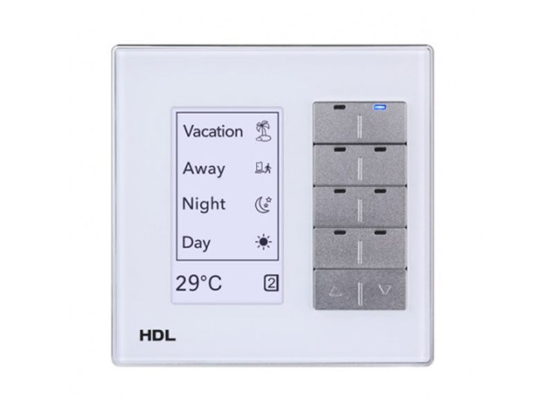 HDL DLP Modern LCD Wall Panel WHITE from Alltrade