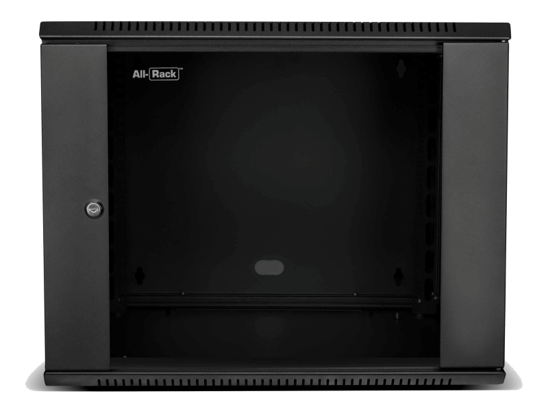 ALL-RACK Wall Cabinet 9U Black DEEP from Alltrade