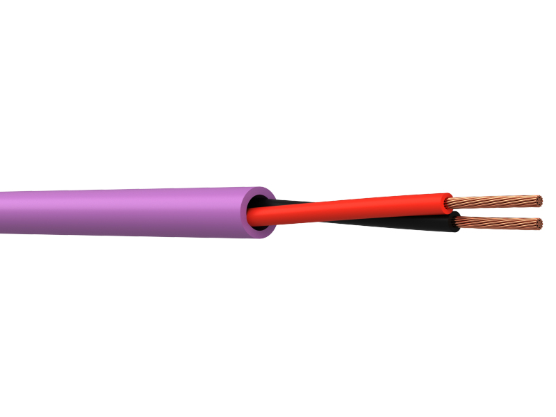 (m) WEB 14/2 LSZH Speaker Cable VIOLET from Alltrade