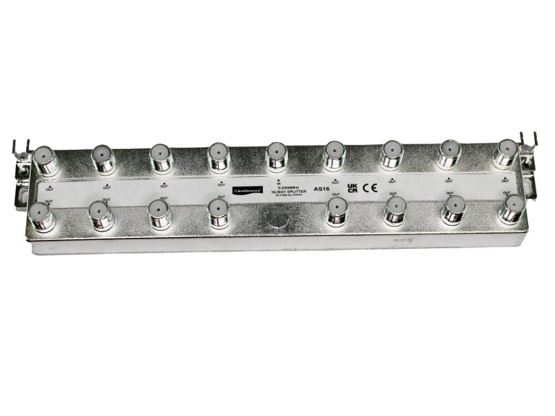 ANTIFERENCE 16 Way F Splitter (5-2400MHz) from Alltrade