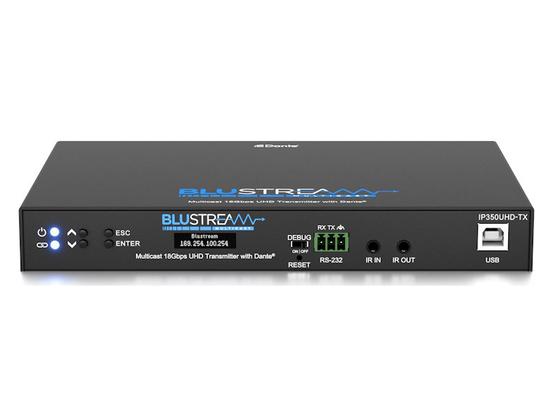 BLUSTREAM Multicast UHD Video Over IP - TX from Alltrade