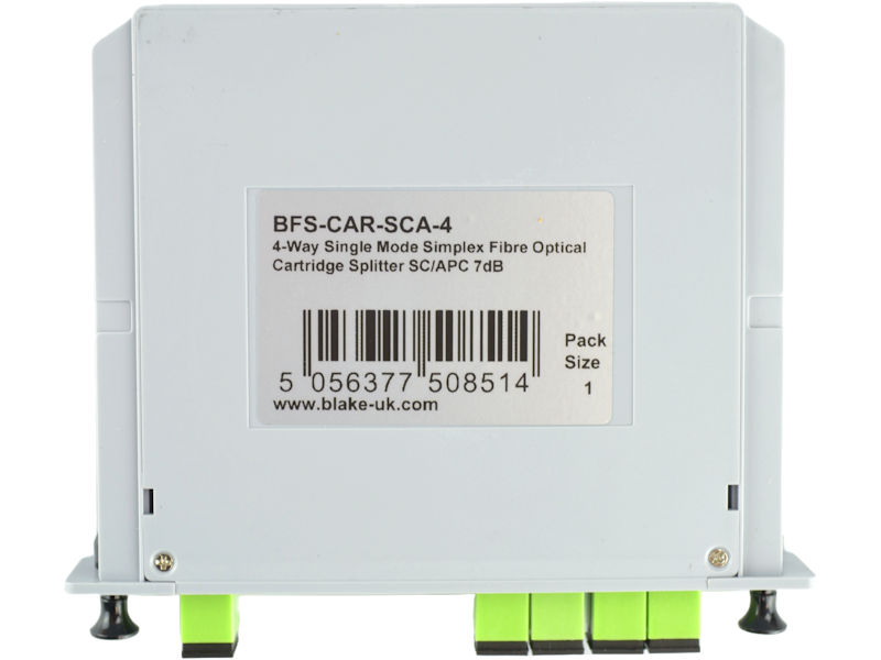 BLAKE 4 Way PLC Cartridge Splitter SC/APC from Alltrade