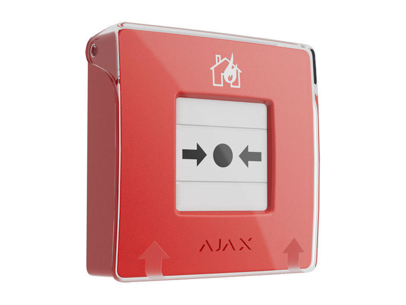 AJAX Manual Call Point (RED) (8EU) ASP from Alltrade