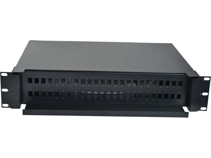 BLAKE 19" Rack Mount Splice Box 2U 48 Way from Alltrade