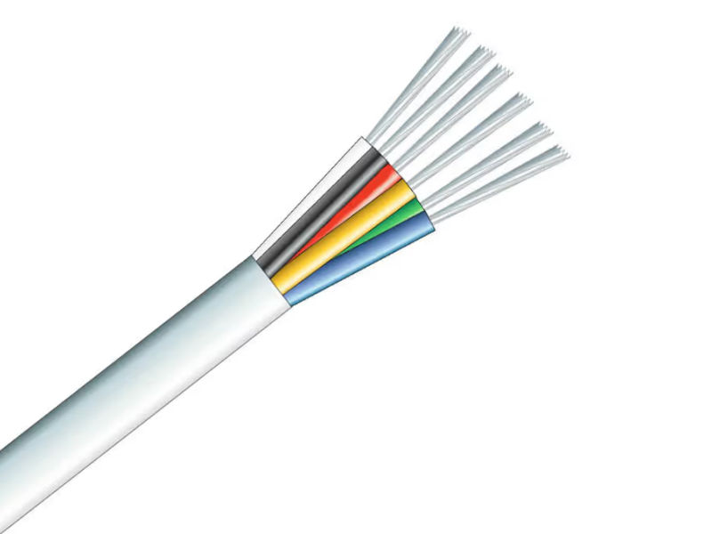100m KORTEX 6 Core PVC Alarm Cable WHITE from Alltrade