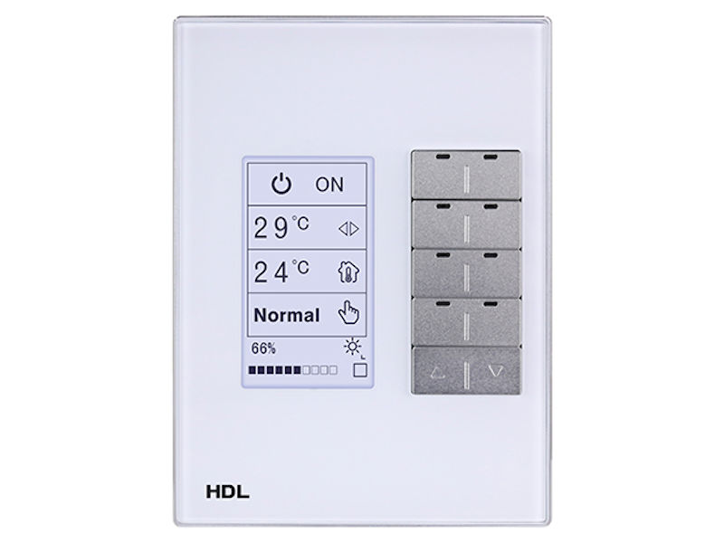 HDL DLP Modern LCD Wall Panel US WHITE from Alltrade