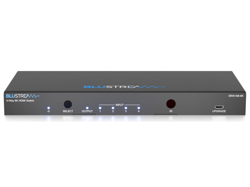 BLUSTREAM 4 Way 8K HDMI2.1 Switcher from Alltrade