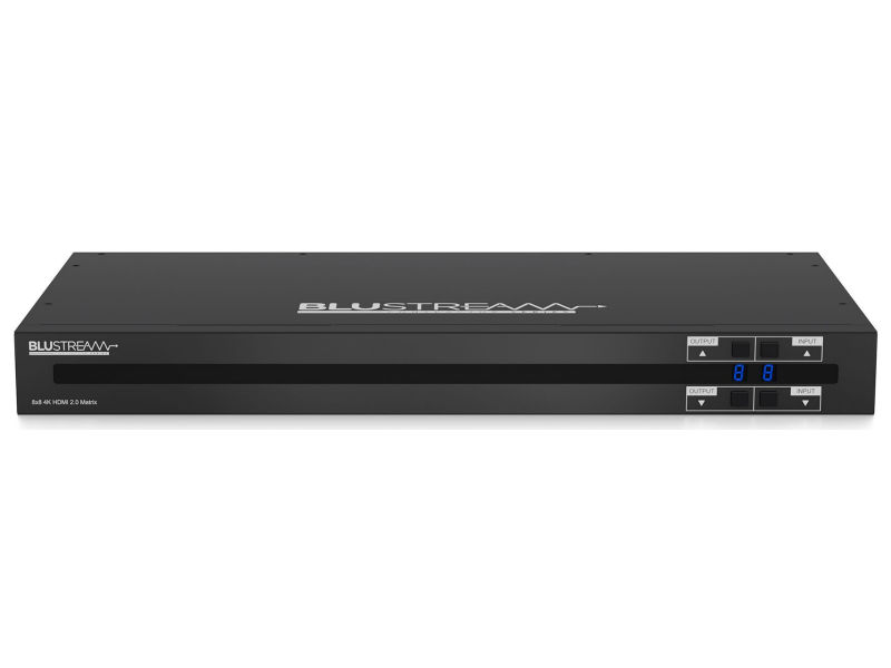 BLUSTREAM Contractor 8x8 4K HDMI2.0 Matrix from Alltrade