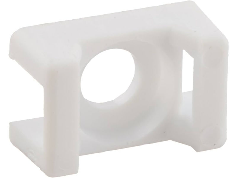 (100) Screw in Cable Tie Mounts WHITE from Alltrade