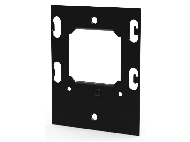 RITHUM J-Box Adapter Plate Black from Alltrade