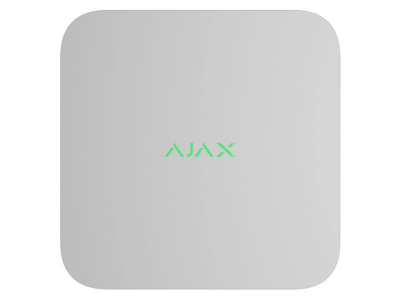 AJAX NVR (8ch) (8EU) Plug Type G WHITE from Alltrade