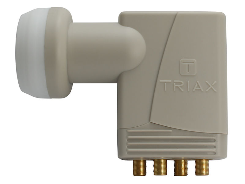 TRIAX TQD 404 Gold Quad Universal LNB from Alltrade