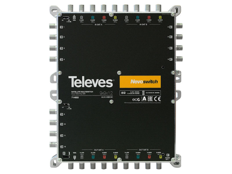 TELEVES Nevoswitch 9x9x12 CASCADE from Alltrade