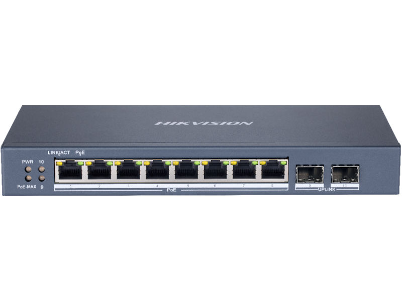 HIKVISION 8 Port PoE Smart Managed Switch from Alltrade