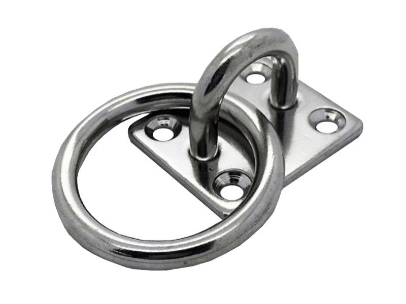 BLAKE 60mm Guy Wire Loop Plate Galvanised from Alltrade