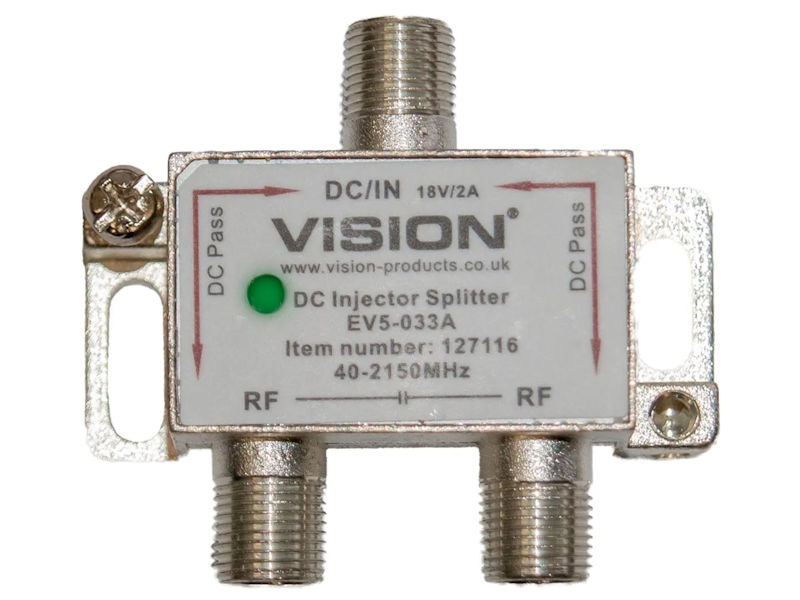 VISION V5-033A DC Line Power Inserter from Alltrade