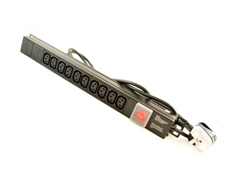 ALL-RACK 10 Way C13 Vertical PDU from Alltrade