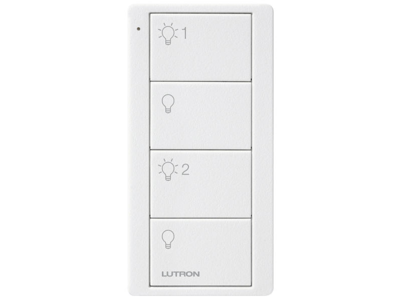 LUTRON Pico 4 Button 2-Group Lights WHITE from Alltrade