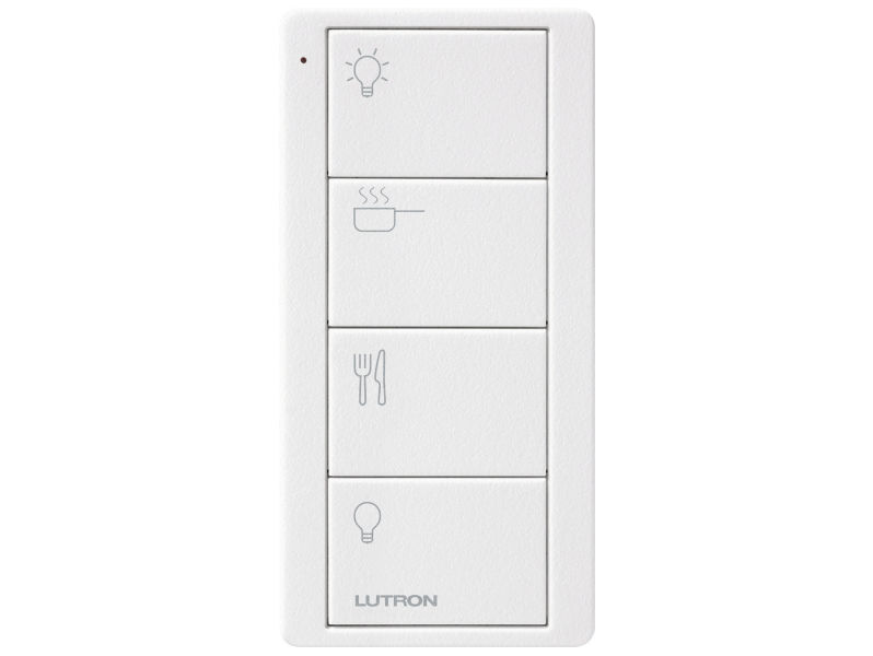 LUTRON Pico 4 Button Keypad Kitchen WHITE from Alltrade