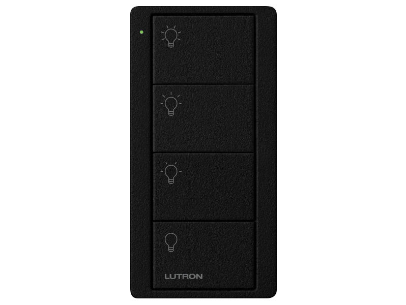 LUTRON Pico 4 Button Scene Lights BLACK from Alltrade