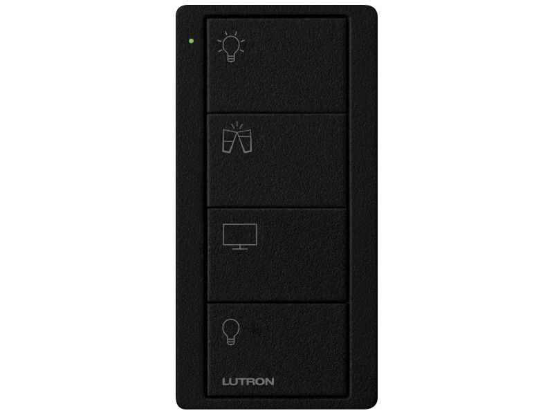 LUTRON Pico 4 Button Keypad Lounge BLACK from Alltrade
