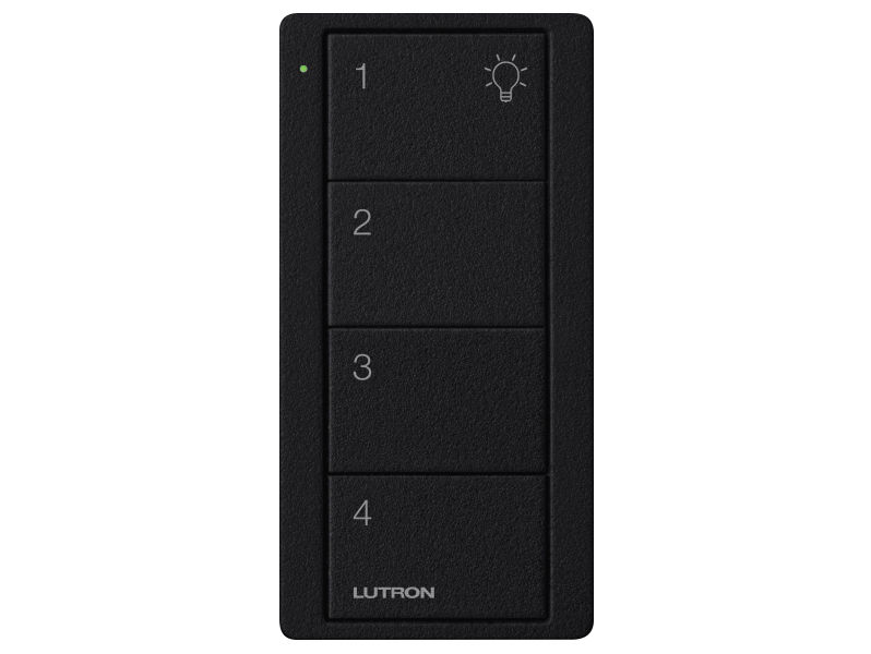 LUTRON Pico 4 Button Keypad General BLACK from Alltrade