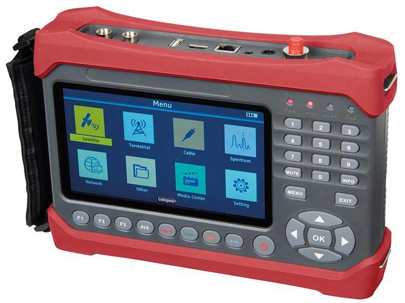 HIRE LABGEAR DVB T/T2/S/S2/C Signal Meter from Alltrade