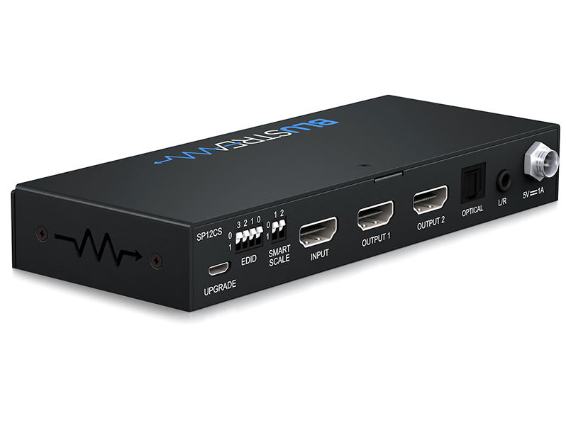 BLUSTREAM 2 Way 4K Splitter Smart Scaling from Alltrade