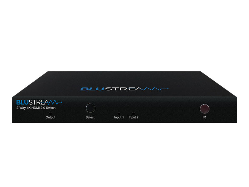 BLUSTREAM 2 Way 4K 18Gbps HDMI2.0 Switcher from Alltrade