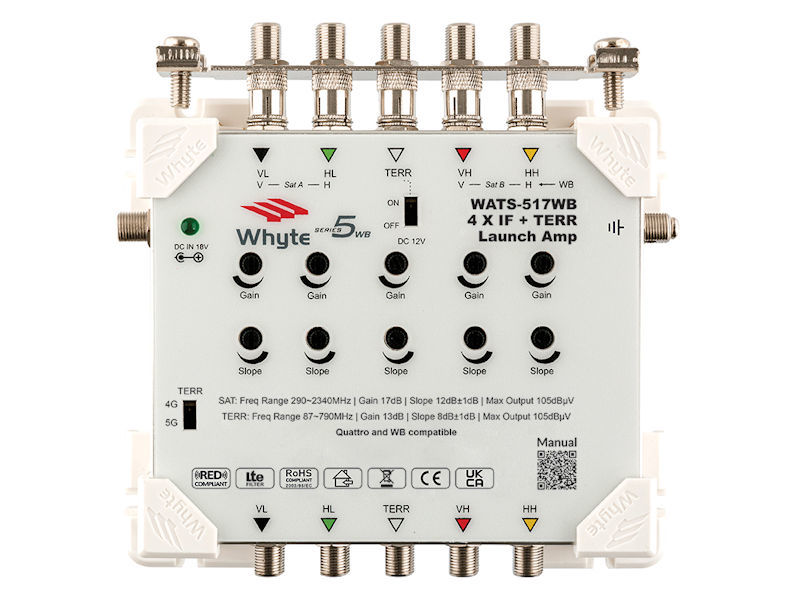 WHYTE Series 5 Launch Amp also Wide Band from Alltrade