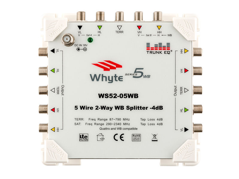 WHYTE Series 5 Wideband 2 Way Splitter WB from Alltrade